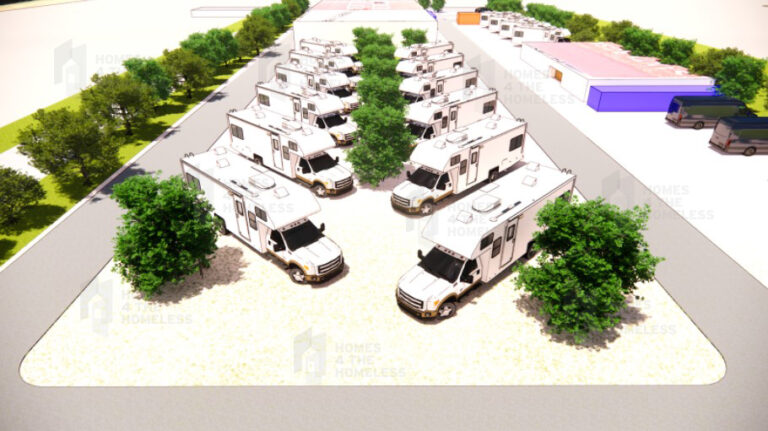 Safe Parking for unsheltered living in cars and RVs - Homes 4 the Homeless